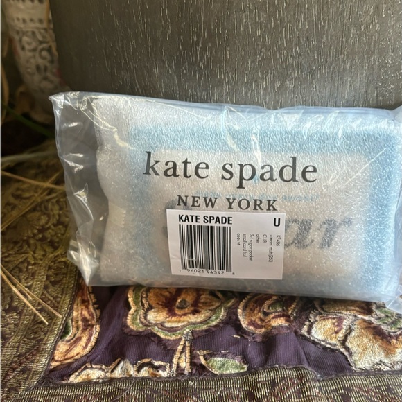 kate spade | Bags | Authentic Kate Spade Leather Zip Wallet With Dice ...